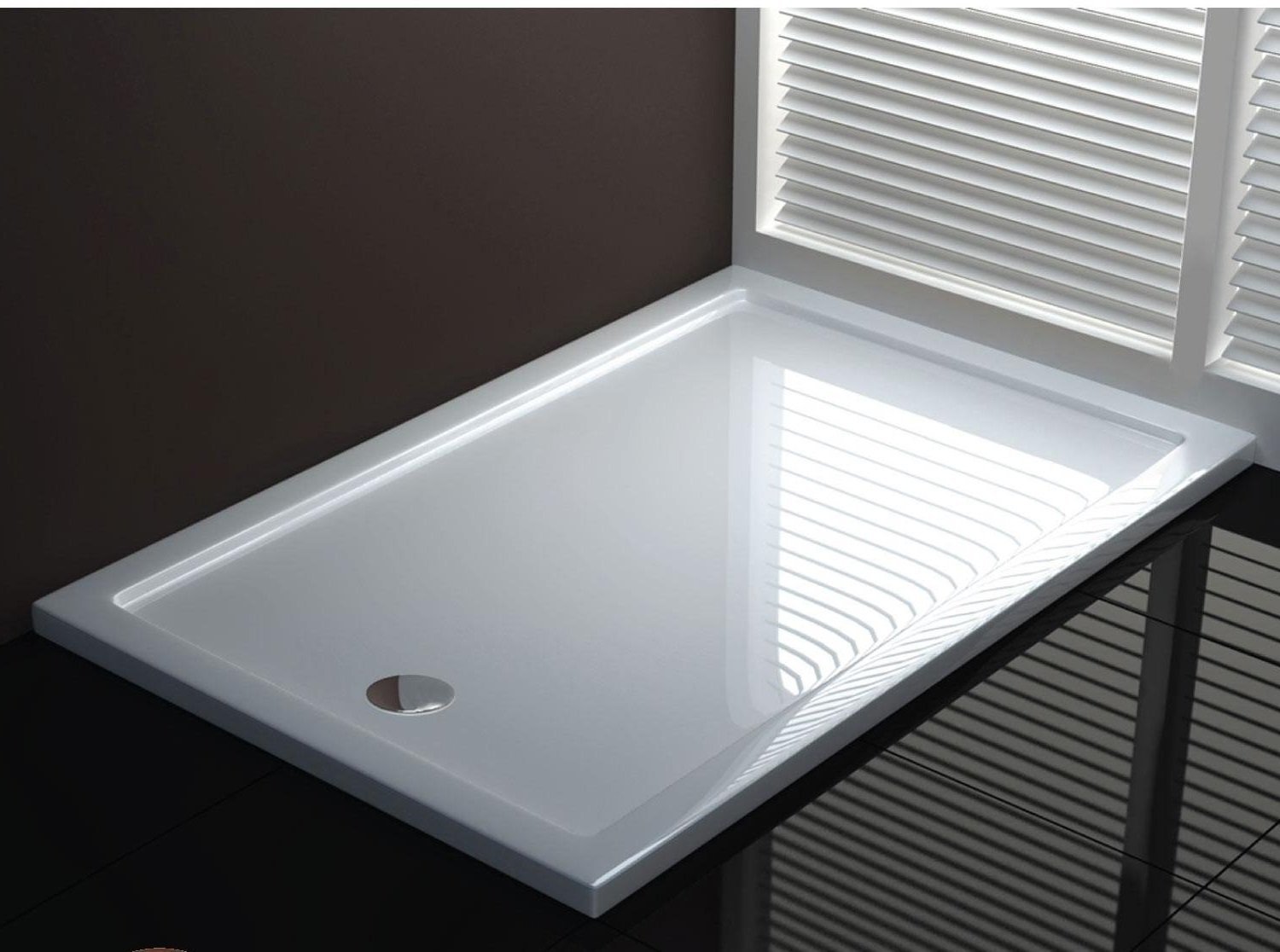 Acrylic Shower Tray, Thin, Modern design