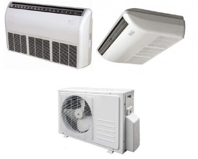 Wall/ceiling-mounted multifunction inverter air conditioner, single ...